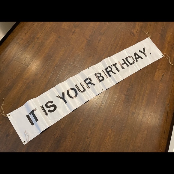 Party Supplies | It Is Your Birthday Sign From The Office | Poshmark